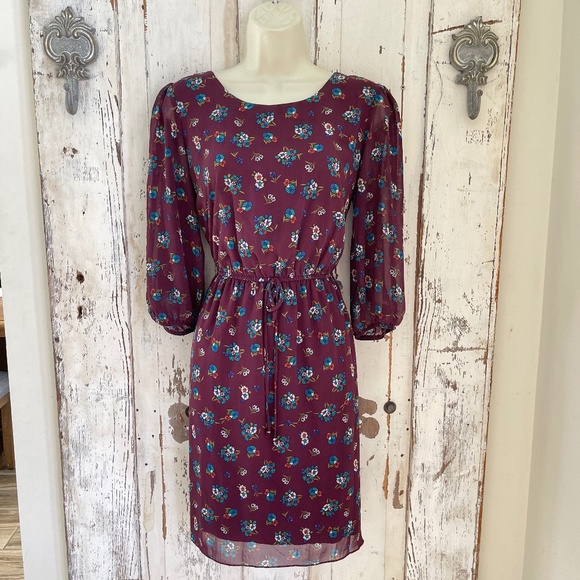 Enfocus Studio | Dresses | En Focus Studio Size 6 Womans Purple Red ...